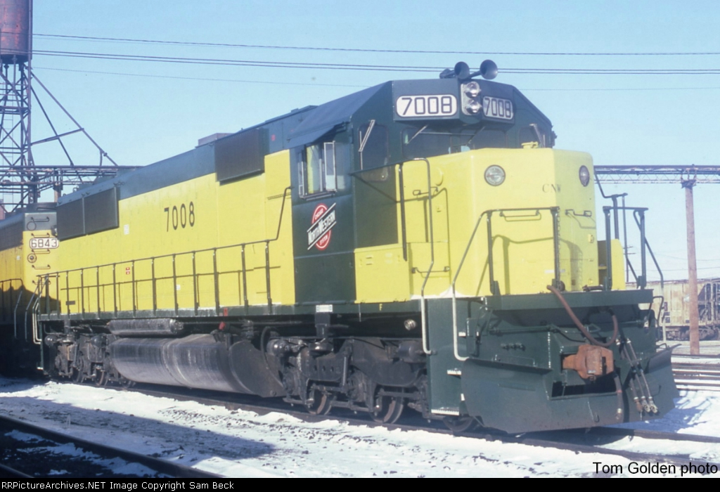 CNW 7008--New SD50